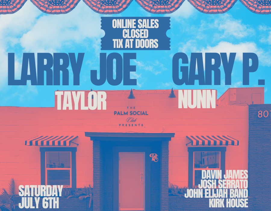 LIVE SHOW TICKETS – Palm Social